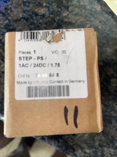 Phoenix Contact 28 68 64 8 Step Power Supply 2868648 1AC/24DC/1.75 | eBay