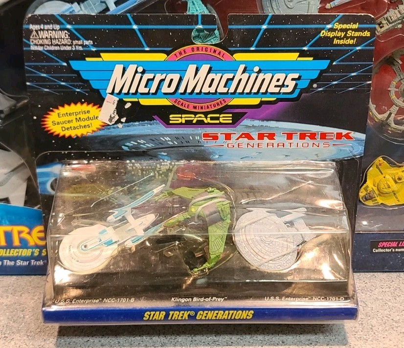Vintage Micro Machines Star Trek Limited Edition Collector's Set I ...
