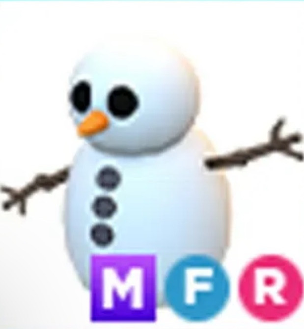 Adopt A Pet from Me - MFR Snowman -Fast Delivery- Mega Neon Fly Ride | eBay