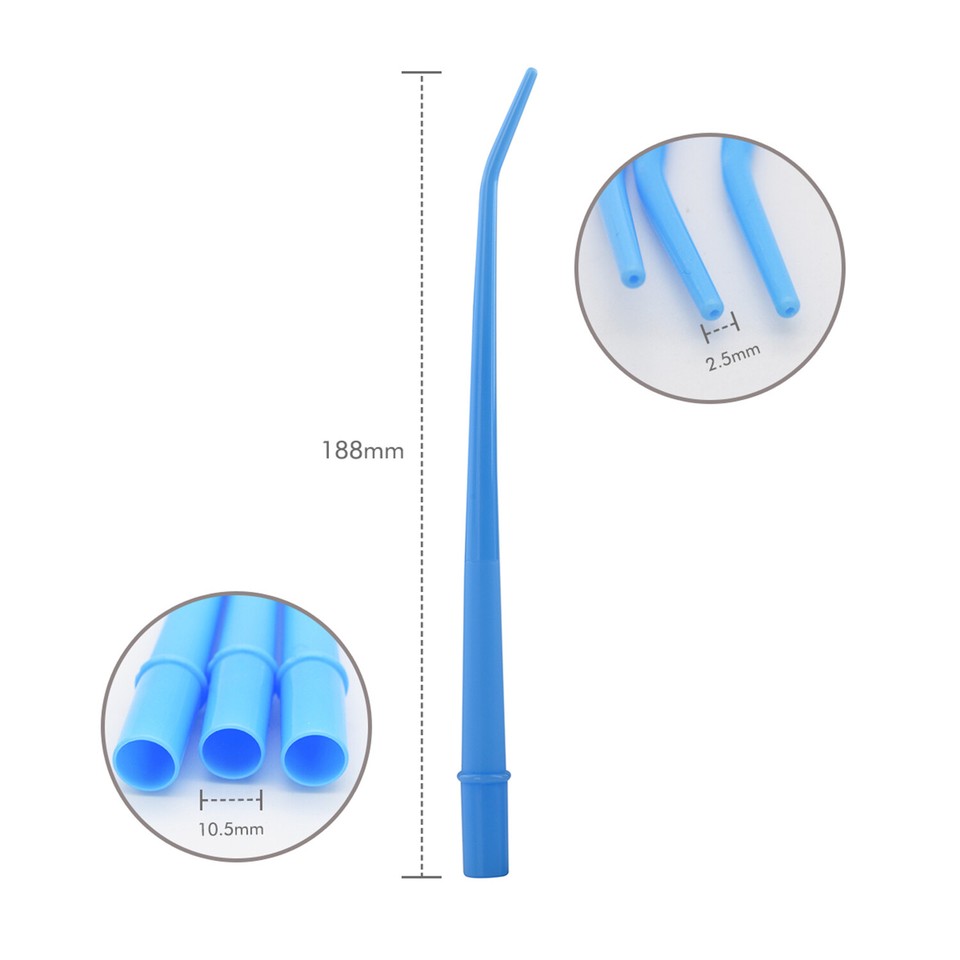 Disposable Dental Surgical Aspirator Suction Saliva Ejector Tip ...