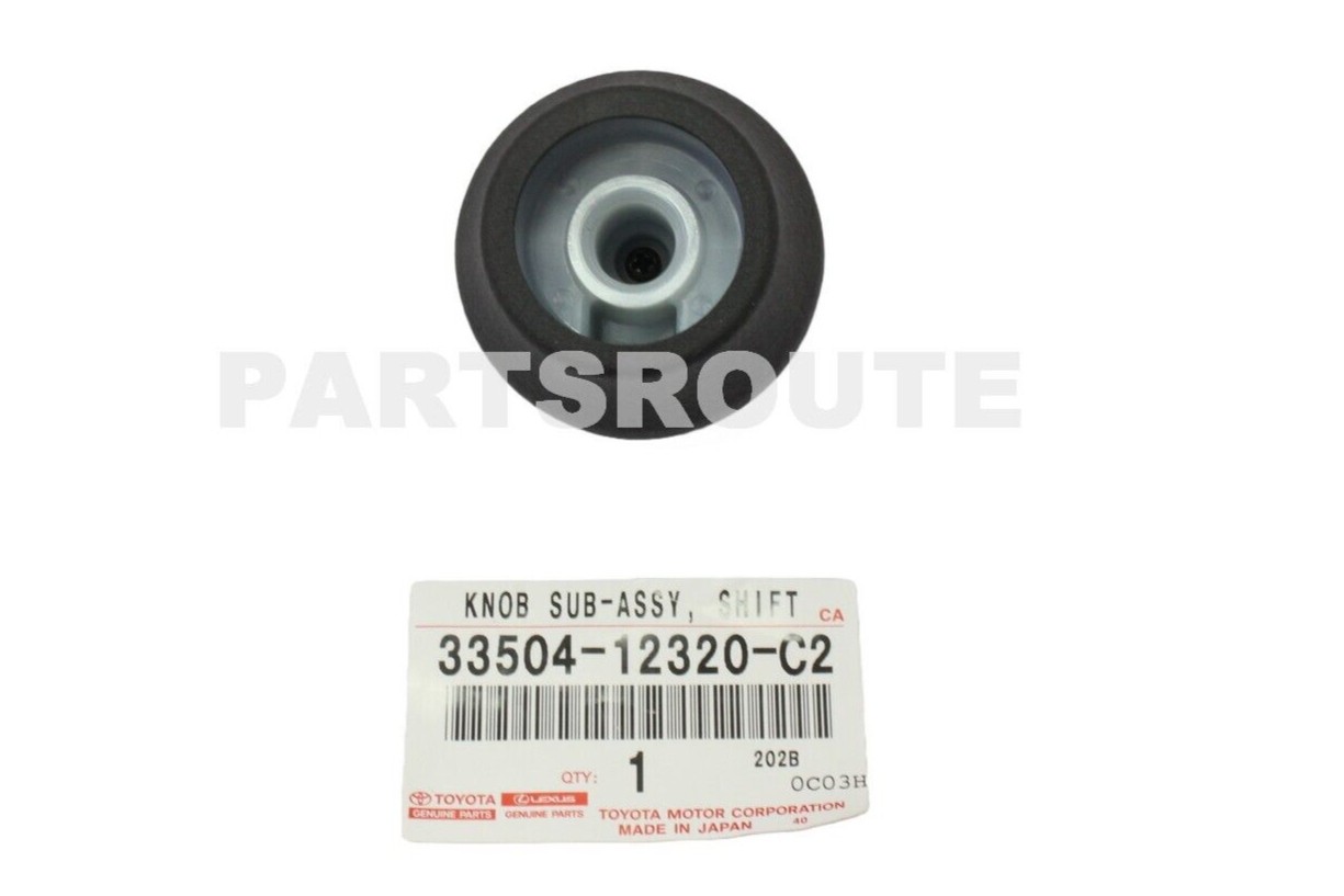 33504-12320-c2 Toyota Knob SUBAssy Shift 3350412320C2 Genuine OEM Part ...