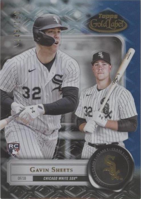 2022 Topps Gold Label - Gavin Sheets #6 Class 1 Blue /150 (RC) for sale ...