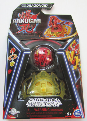 Bakugan Special Attack DRAGONOID Red Generation 3 2023 BRAND NEW with ...