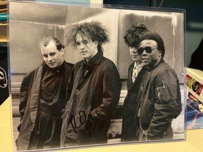 THE CURE ROBERT SMITH Signed 11x14 Photo Vintage Rare! | eBay