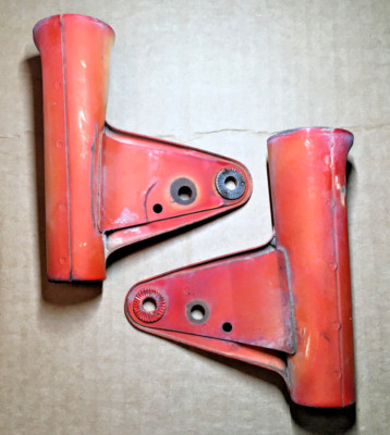 1970 Yamaha HS1 Front Fork Upper Set Left & Right Cover Headlight ...