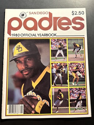 1980 SAN DIEGO PADRES Yearbook DAVE WINFIELD Ozzie SMITH Rollie FINGERS ...