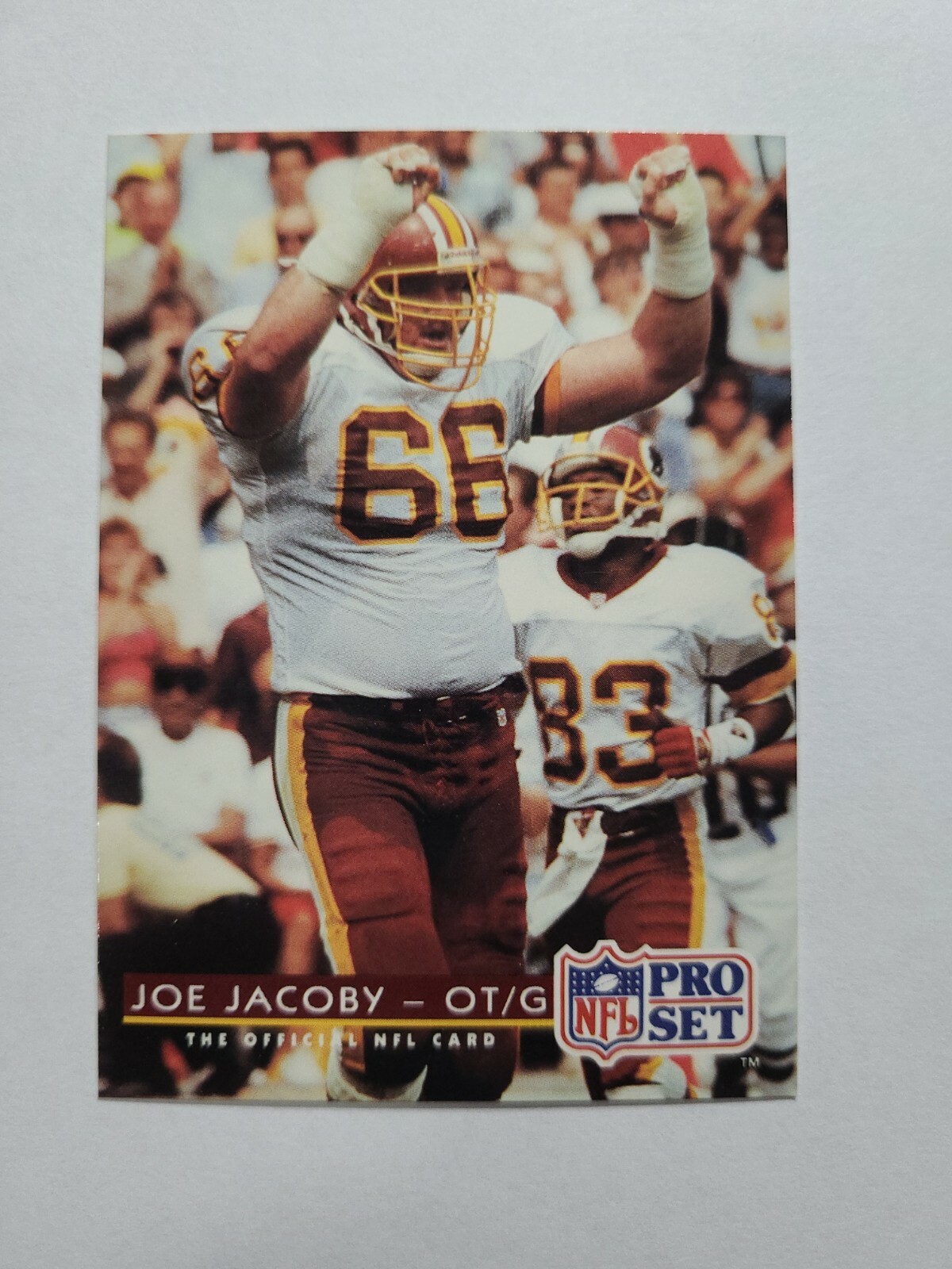 1992 Pro Set - #78 Joe Jacoby for sale online | eBay