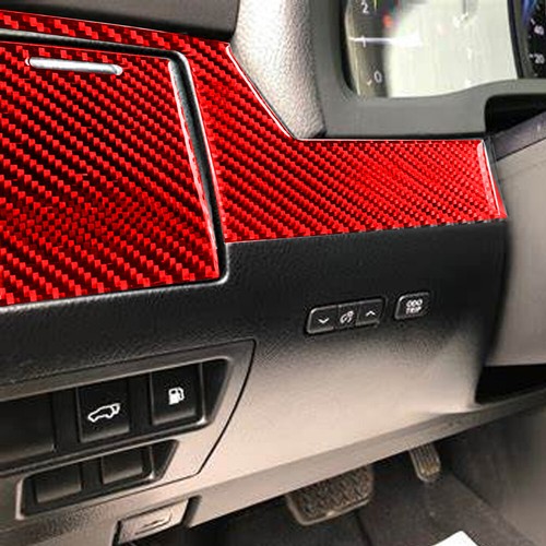 Red Carbon Fiber Driver Side Dashboard Cover Trim For Lexus RX350 ...