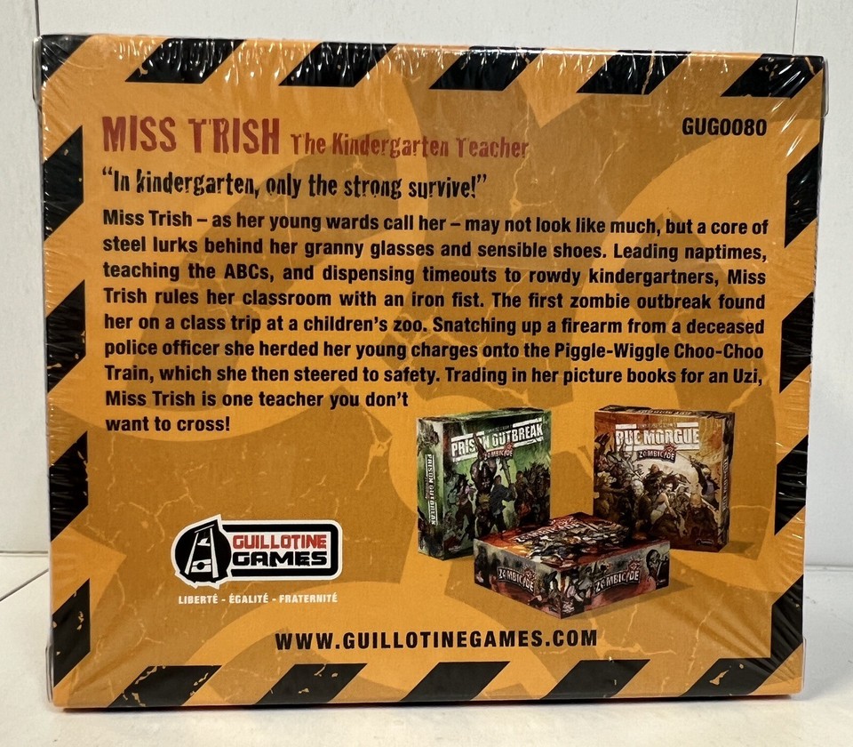 Zombicide ~ Miss Trish The Kindergarten Teacher ~ Miniature ...