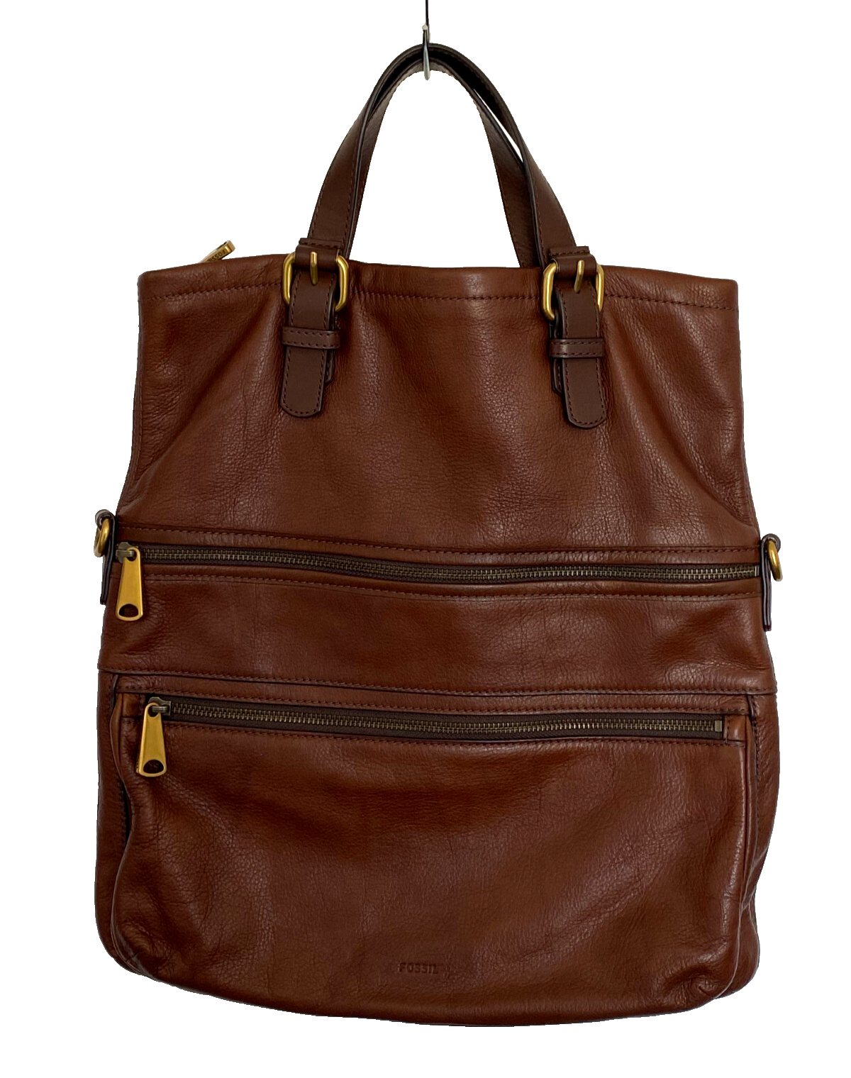 FOSSIL Explorer Foldover Women's Leather Handbag Crossbody Messenger ...