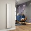 Flat Panel Vertical Radiator Double Single Central Heating Rad Grey ...