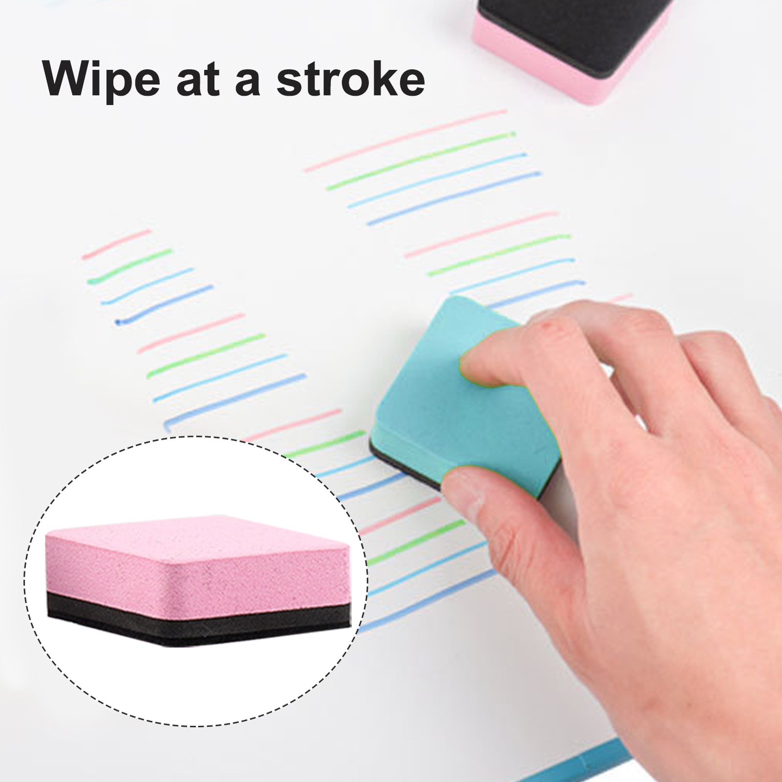 Office Whiteboard Erasers Drawing Board Portable Magnetic Dry-erase ...