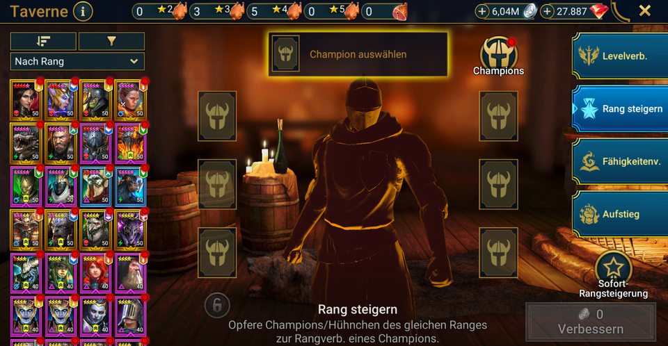 Raid Shadow Legends Taras, Cardiel, Gnut, Georgid, Herzkönigin 31k Dia ...