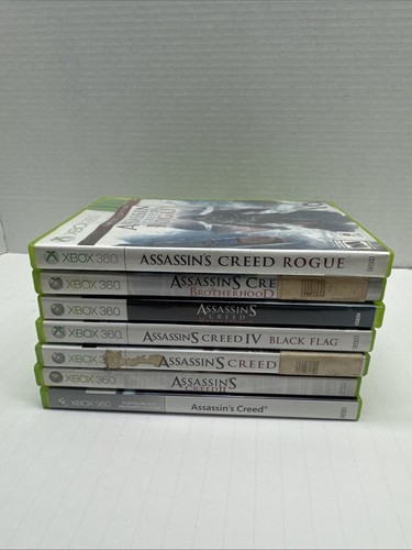 Ubisoft XBOX 360 Assassin's Creed COMPLETE 7 GAME BUNDLE LOT - TESTED ...