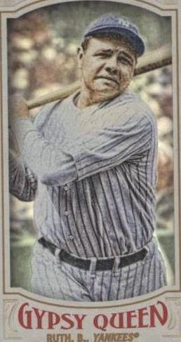2016 Topps Gypsy Queen - Babe Ruth #336 Mini Foil Sp for sale online | eBay