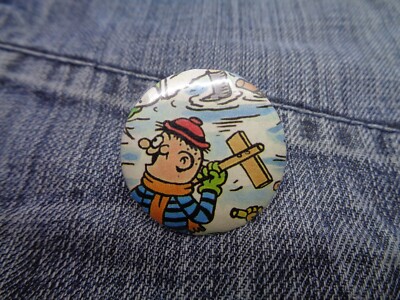BEANO Bash Street Kids Pin Button Badge 32mm Handmade from Vintage ...