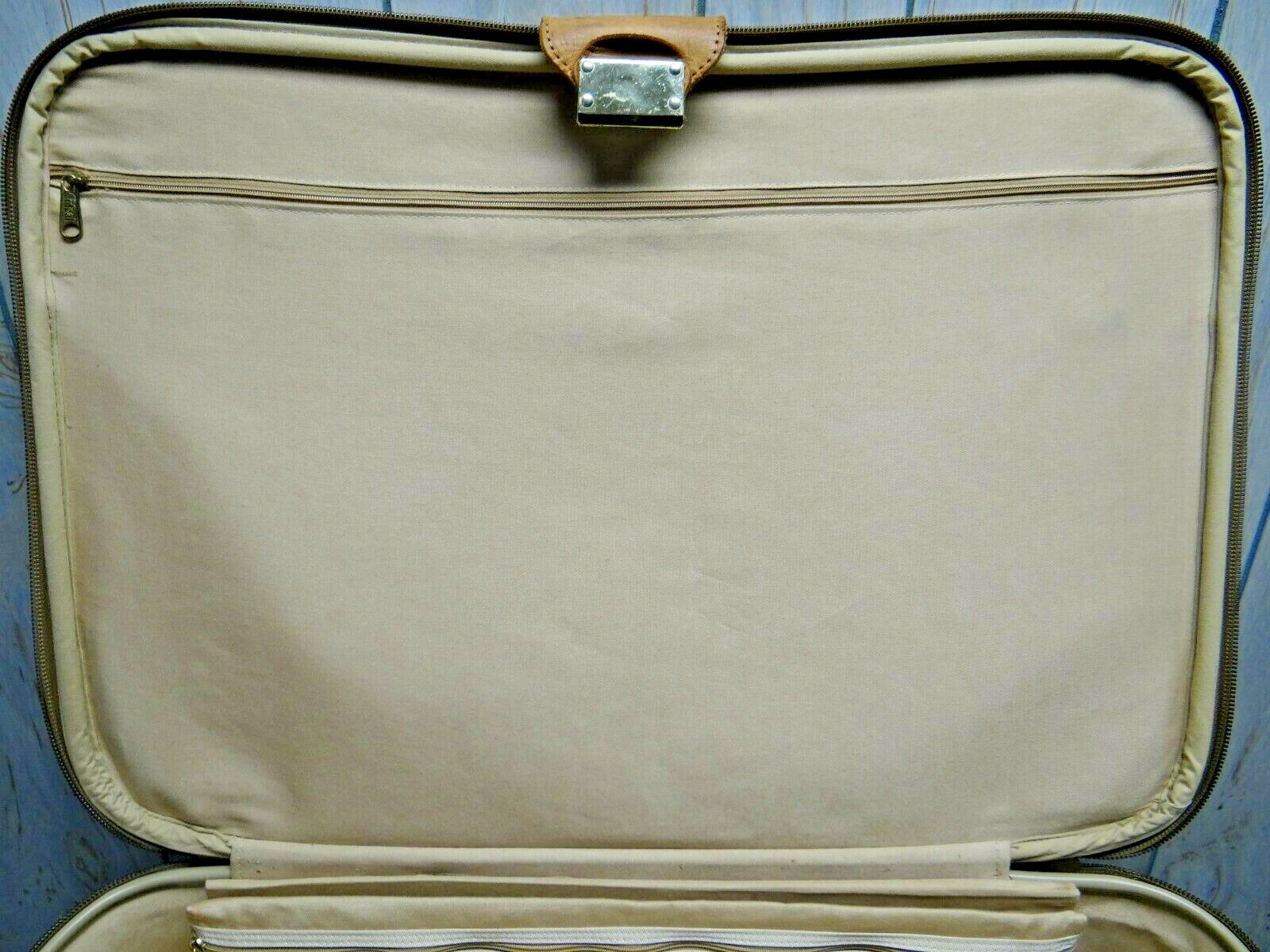 HARTMANN WINGS Tweed Belting Leather Suitcase Travel Luggage Vintage | eBay