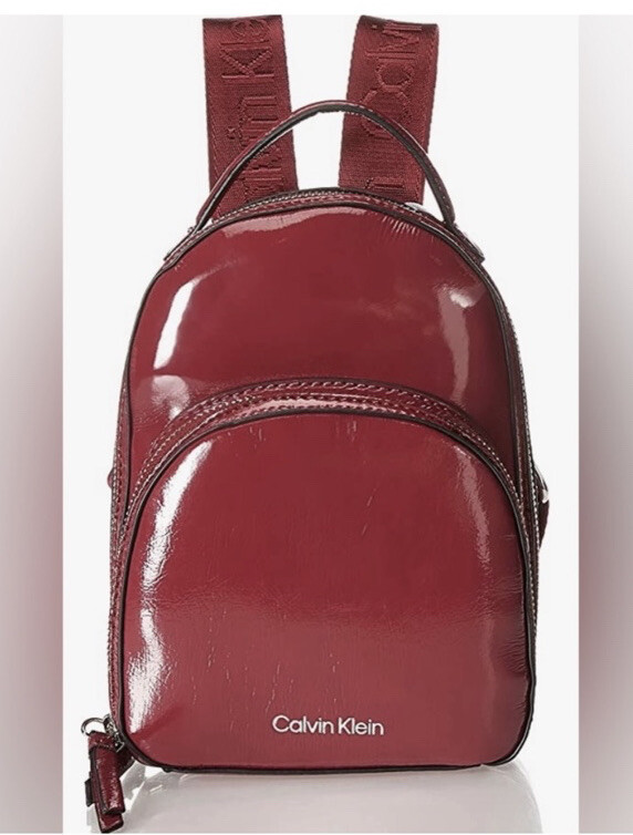 Calvin Klein Astatine Micro Mini Backpack, Bloodstone… - Gem