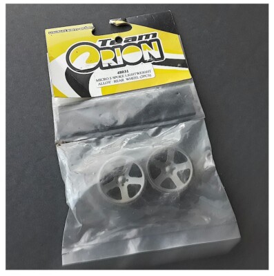 Vintage Team Orion 48031 Micro Aluminum Rear 5-Spoke Wheels for HPI ...