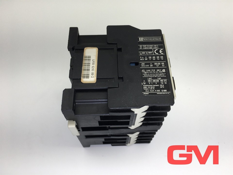 Telemecanique Schützkombination LP5 D1210 BD3 Contactor Combination 24 ...