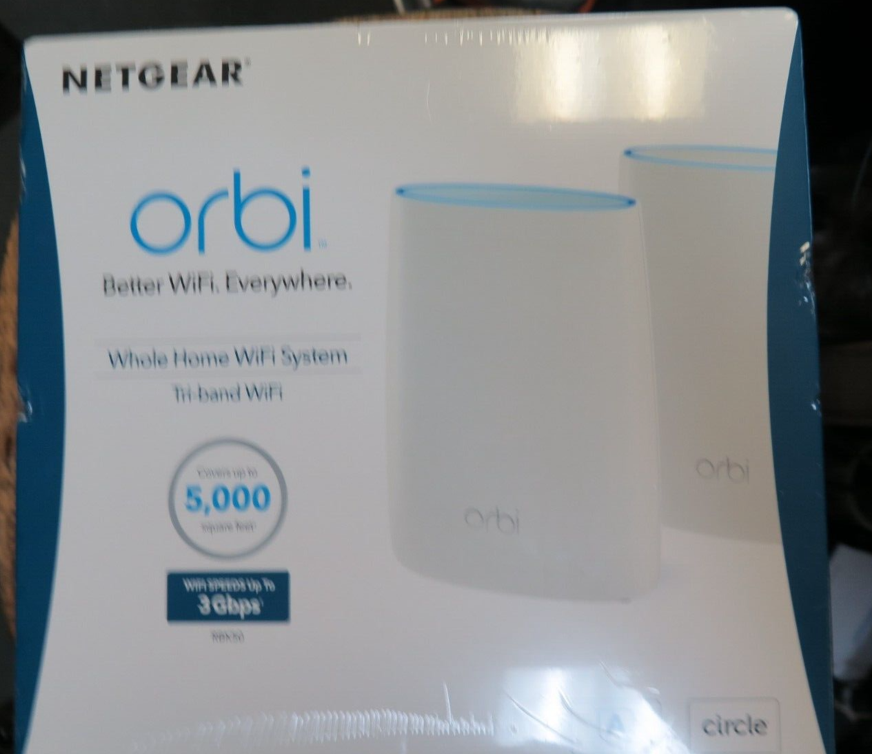 NEW! Netgear Orbi AC3000 TriBand Whole Home Mesh WiFi Router System ...