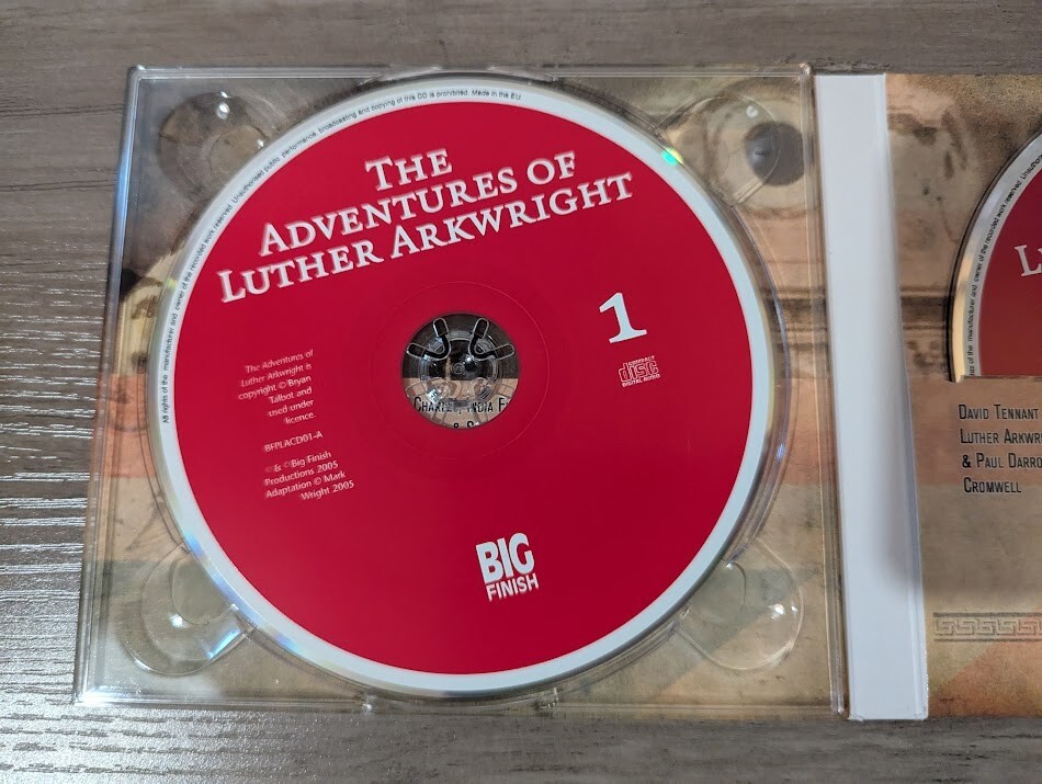The Adventures Of Luther Arkwright - David Tennant - Big Finish ...