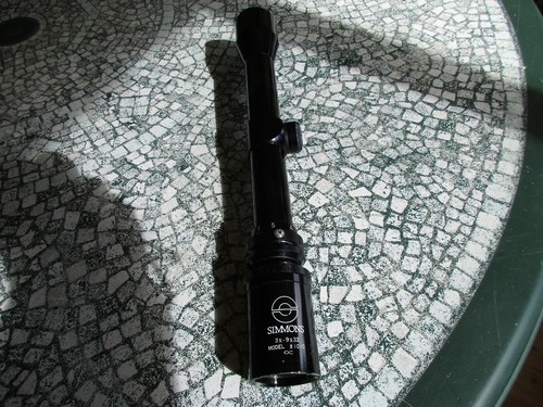 Simmons Model# 1010 3X-9X32MM Rifle Scope Glossy Black Duplex Reticle ...