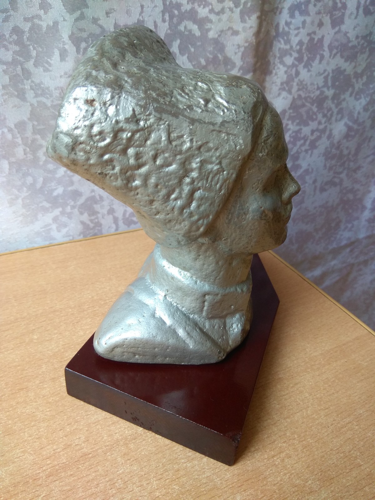 RARE STATUE BUST FIGURINE Soviet Russian USSR CCCP Red Army Hero Vasily ...
