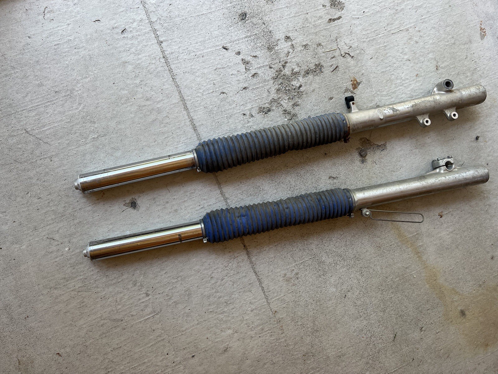1991 Suzuki DR350 Forks Front Suspension Tubes 90-95 DR250 DR 250 90-99 ...