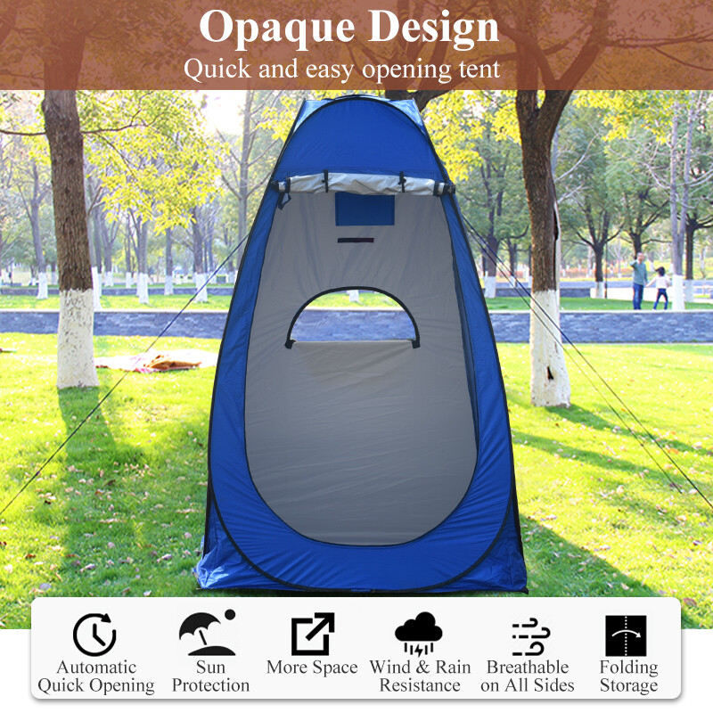 Pop Up Shower Tent Outdoor Privacy Tent Camping Shower Toilet Multi ...