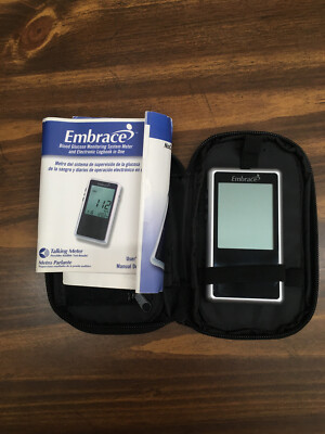 Embrace Blood Glucose Monitor (Talking) | eBay