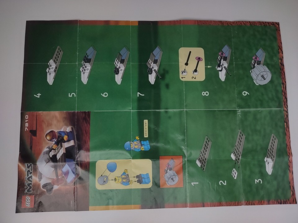 LEGO Life on Mars Mono Jet (7310) - Complete Set with Minifigure | eBay
