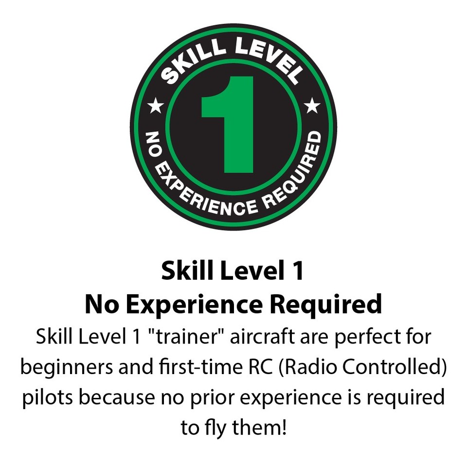 E-Flite RC Airplane Apprentice STS 1.5m BNF Basic Smart Trainer with ...