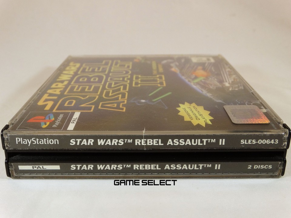 Star wars Rebel assault II playstation 1 2 3 PS1 PS2 PS3 Pal - Complete ...