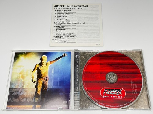 [CD] Accept Balls To The Wall Japan Import MHCP-786 | eBay