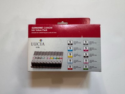 Printer ink Canon PGI-9 Lucia Ink 10 Color Multi Value Pack 4 Pro9500 ...