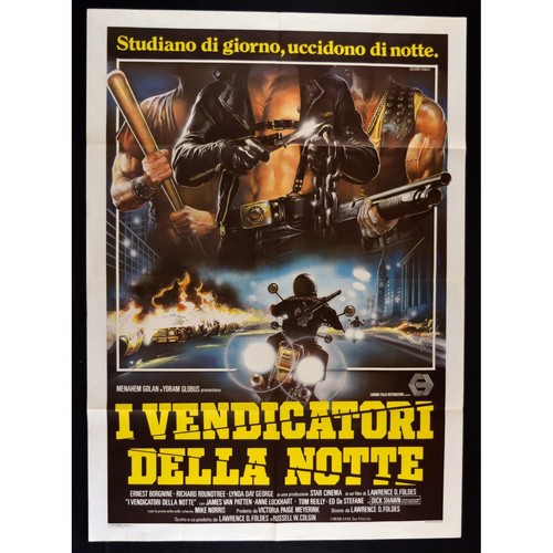 Manifesto I Avengers Della Notte John Alden Ernest Borgnine Mike Norris ...