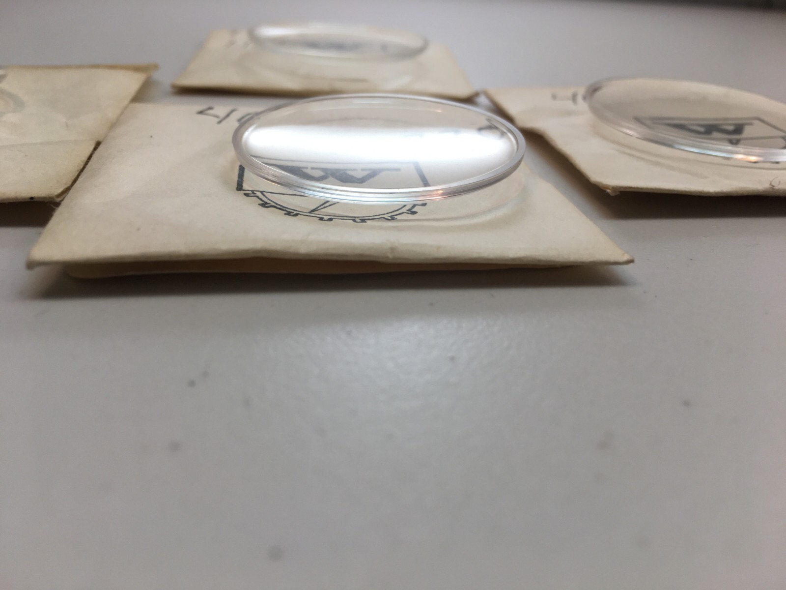 Vintage Acrylic Pocket Watch Glass Replacement Low Dome | eBay UK