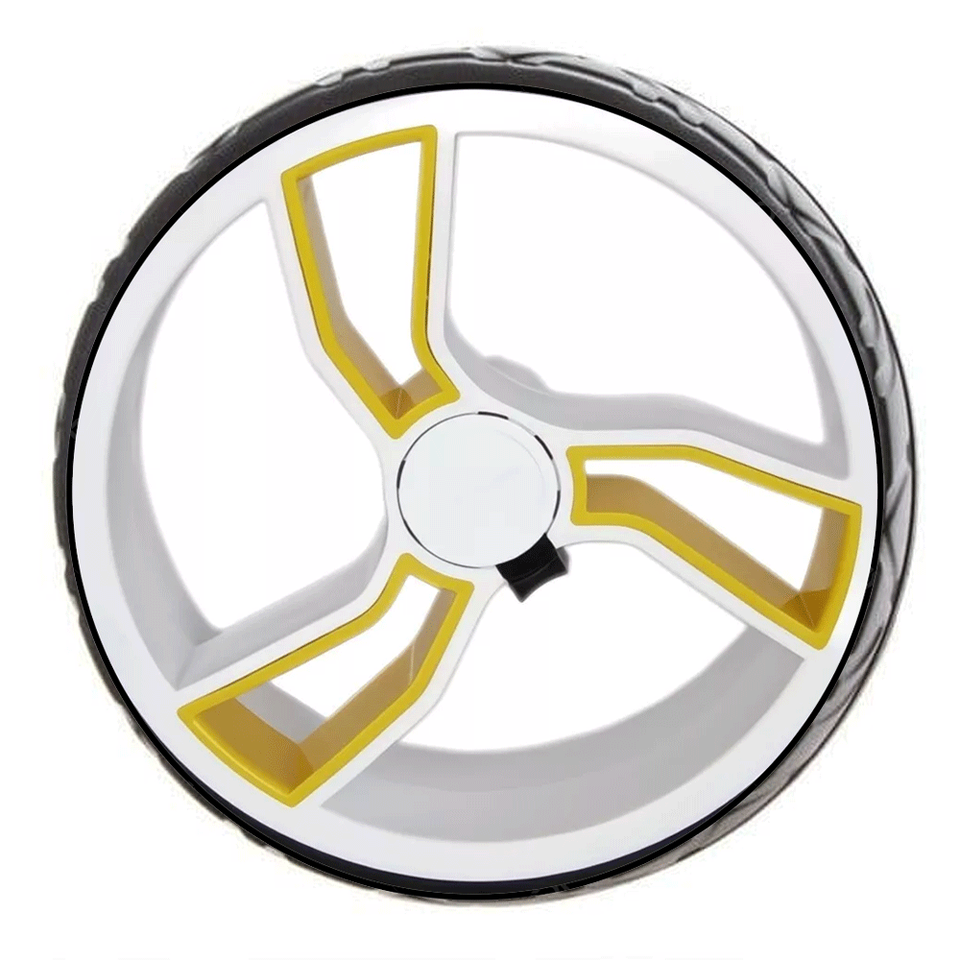 GOLFSTREAM POWAKADDY SPORT GOLF TROLLEY WHEELS / FITS FW, FX & CT GOLF ...
