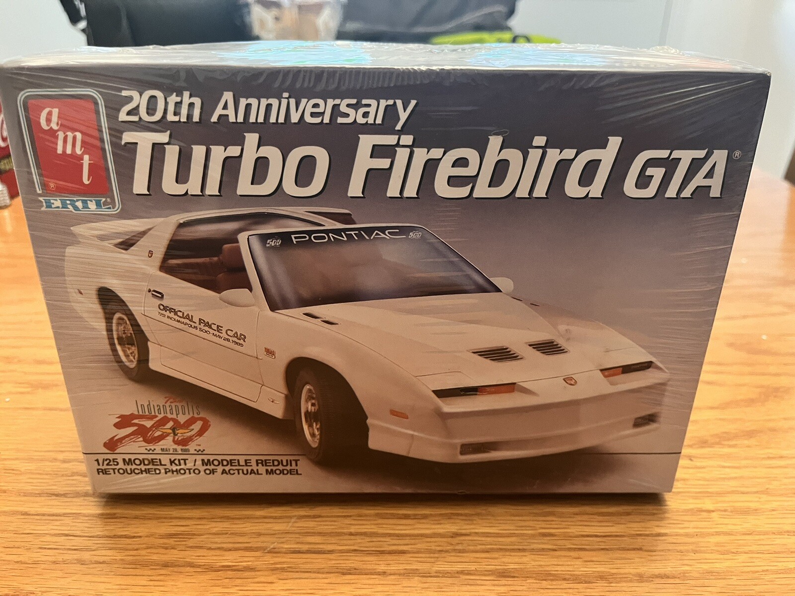 AMT 20th Anniversary Turbo Firebird GTA Indy 500 , Model Car Kit 1/25 ...