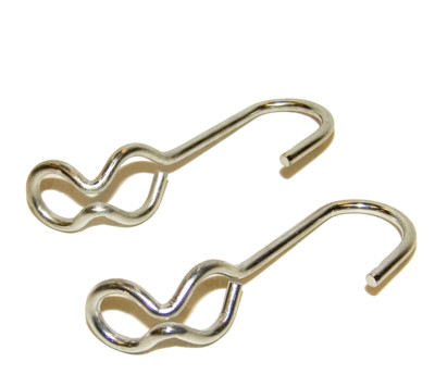 S J Hooks, Rubber Rope Hooks, Double Eye Hooks, 2 Piece Set - Shipped ...