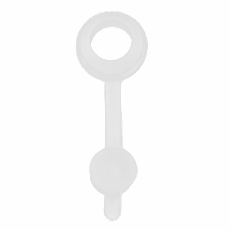 100 Silicone Straw Hole Grommets Attached Plugs for Mason Jar Lids Beer ...