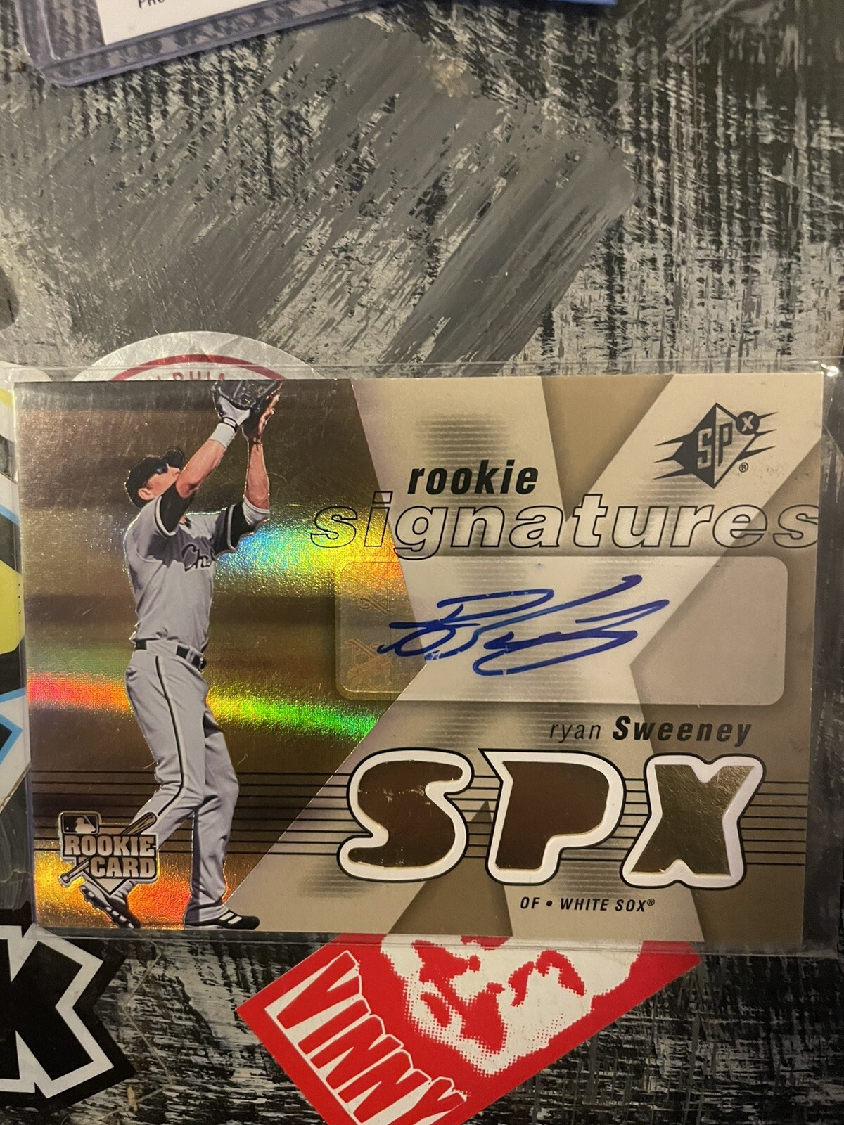 2007 UPPER DECK SPX ROOKIE AUTO RYAN SWEENEY CHICAGO WHITE SOX BASEBALL ...