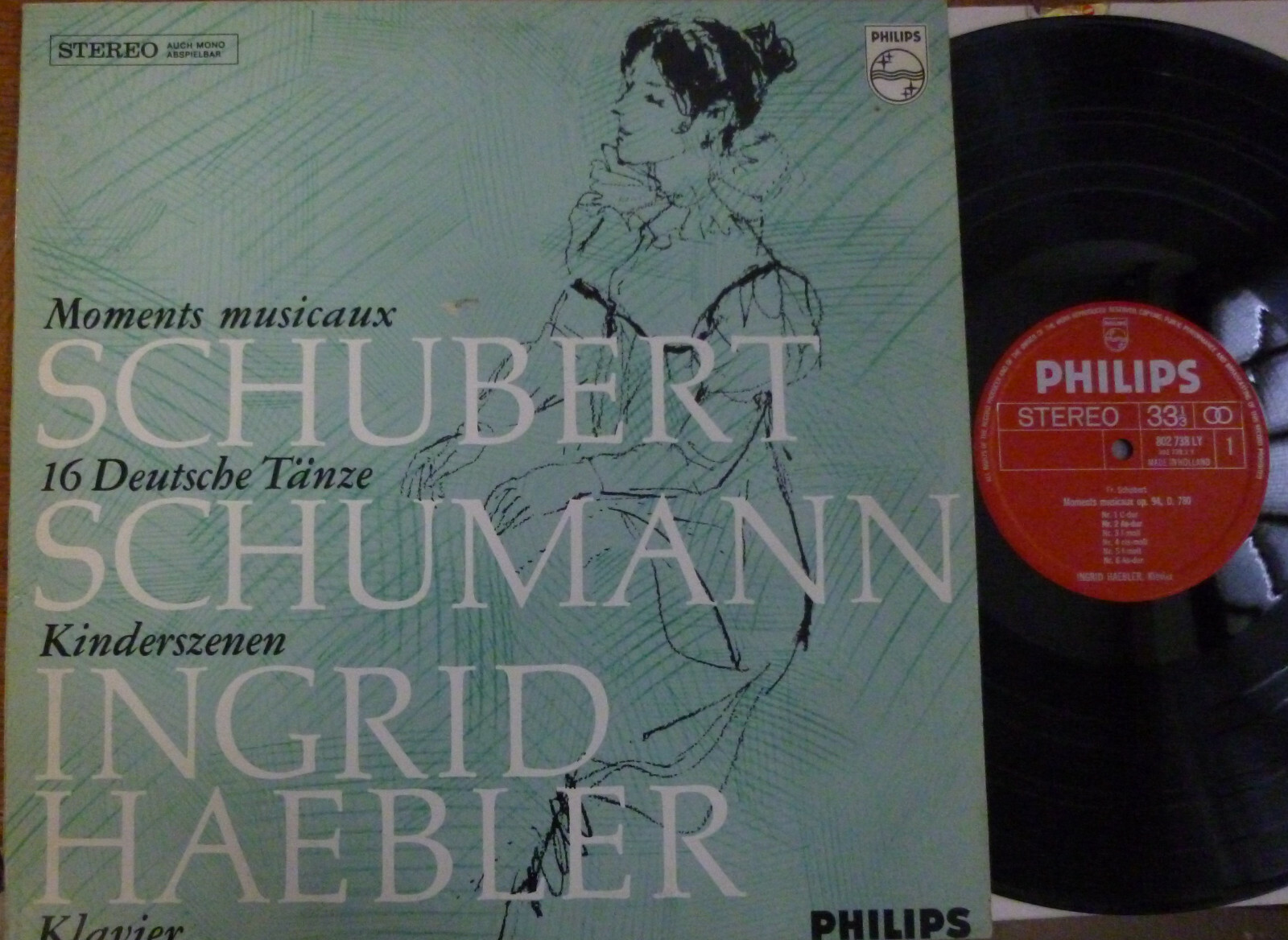 INGRID HAEBLER / SCHUBERT - SCHUMANN / PHILIPS | eBay