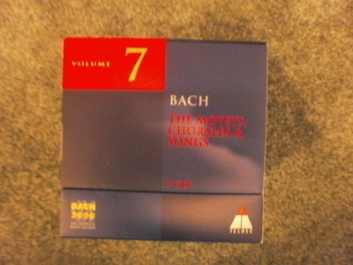 Bach 2000 v. 7: Motets, Chorales & Songs; 7 CD Set-NM-Teldec-1999 | eBay