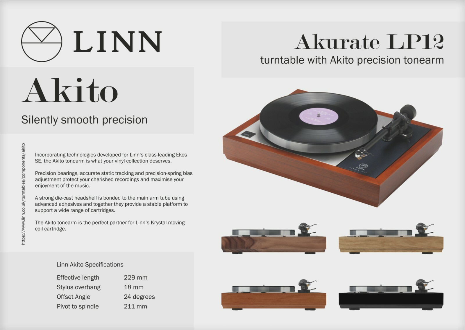 Cartridge Alignment Protractor for Linn Akito Precision & Akurate LP12 ...