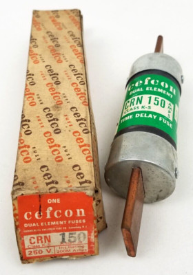 CRN-150 Cefcon 150 Amp Fuse Class K-5 *Next Day Option* NEW IN BOX | eBay