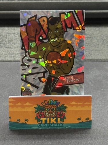 Mike Tyson Kaboom Style Novelty Trading Card Punch Out Holographic | eBay