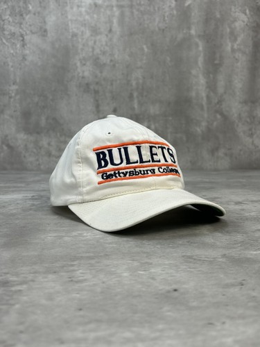 VTG 90s Gettysburg College Bullets NCAA Embroidered Spellout Snapback ...