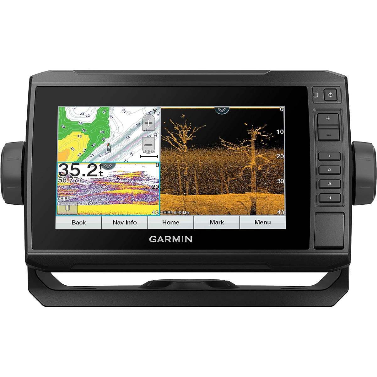 GARMIN Echomap UHD 73cv Keyed-Assist Black Chartplotter (010-02334-01 ...